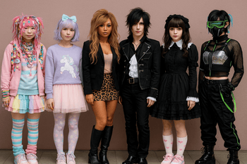 Harajuku Substyles: Decora, Fairy Kei, Gyaru, Visual Kei, Lolita, Yami ...